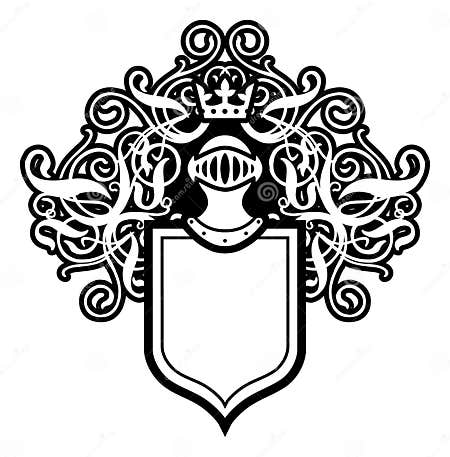 Helmet and Shield stock vector. Illustration of element - 3160021