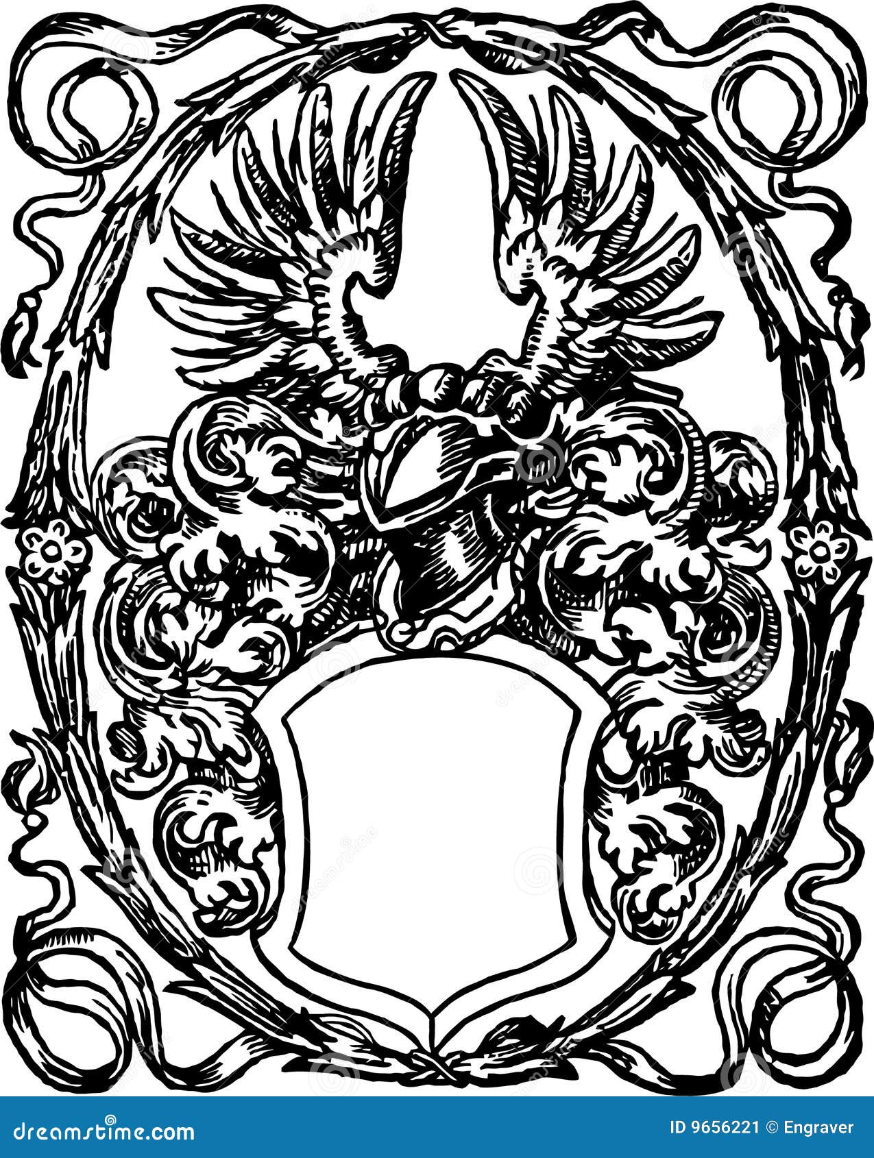 Helmet and shield 4 stock vector. Illustration of luxury - 9656221