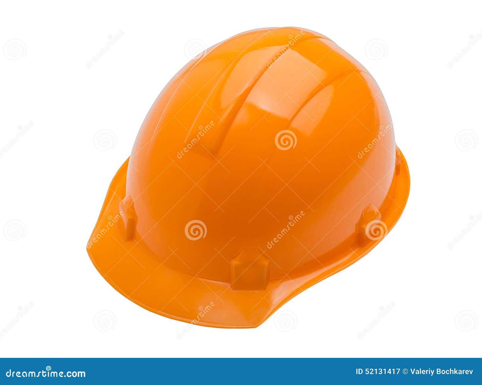 Helmet on a White Background Stock Image - Image of white, orange: 52131417