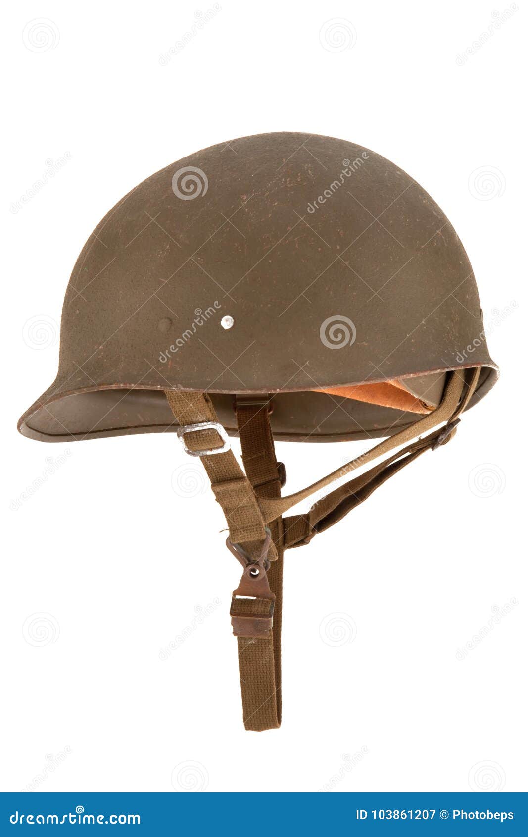 Helmet on white background stock image. Image of soldier - 103861207