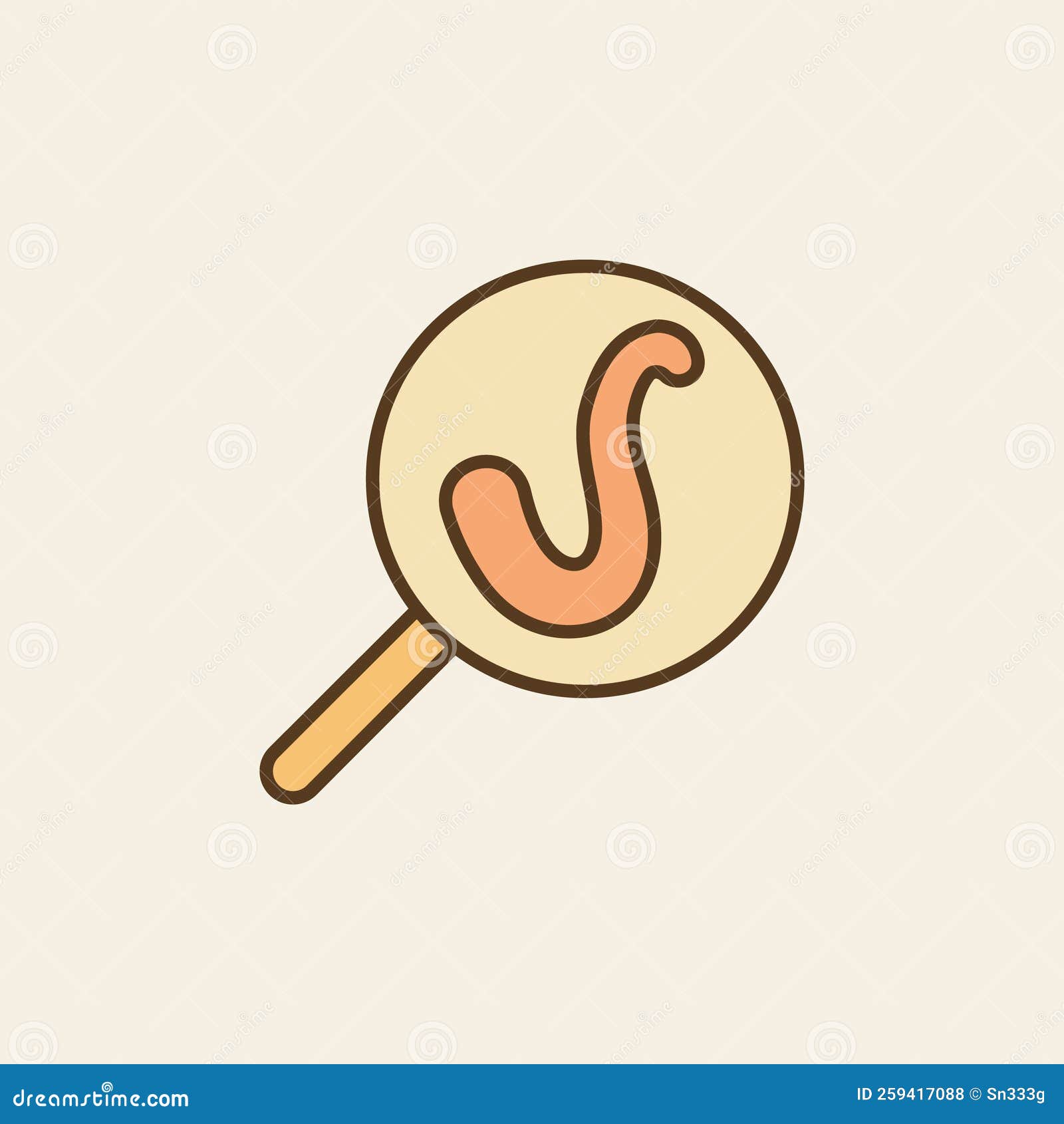 Helminth Colored Vector Icons - Helminths Intestinal Worms Concept ...