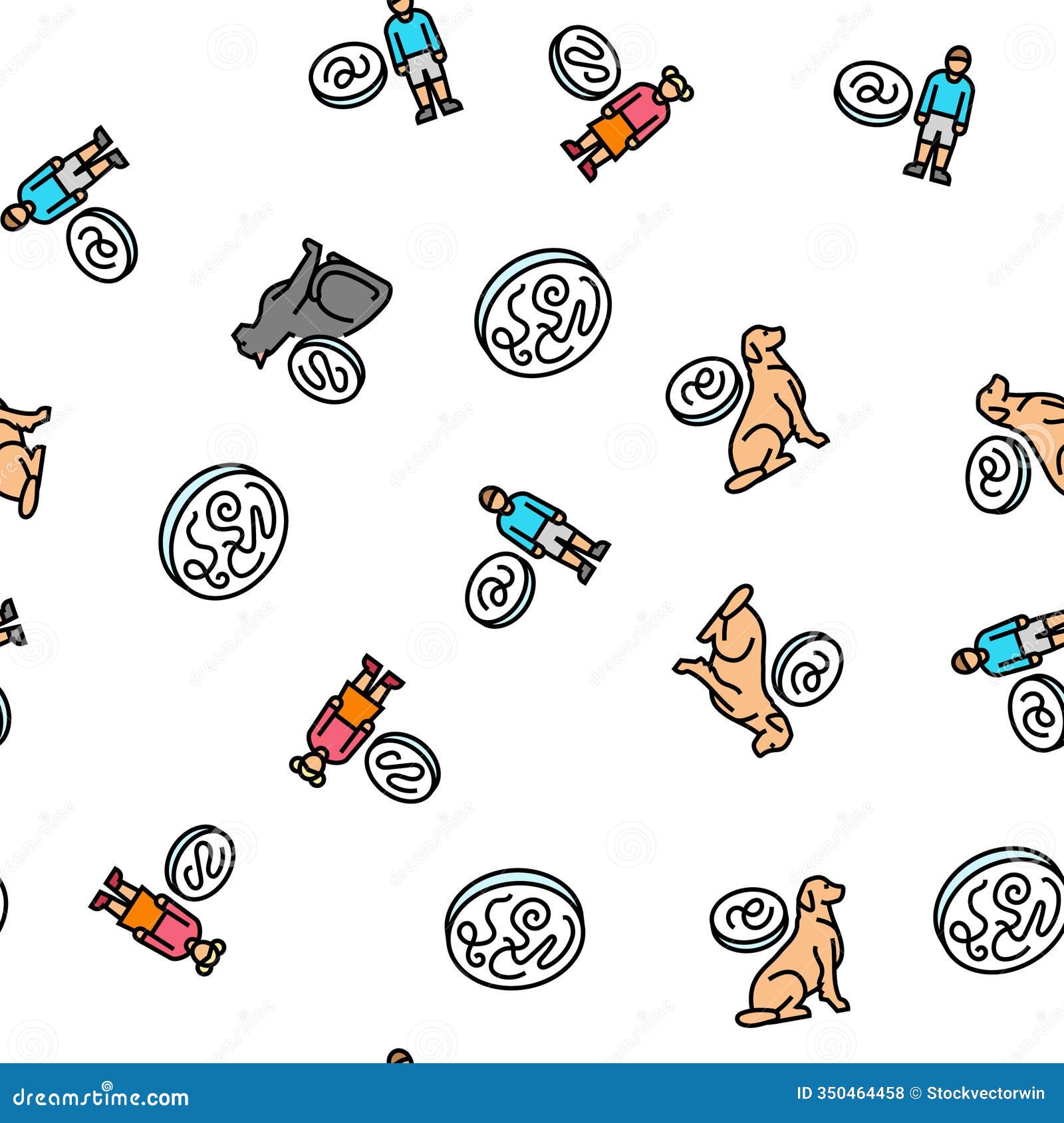 Roundworm Vector Concept Colored Icon Or Sign | CartoonDealer.com ...