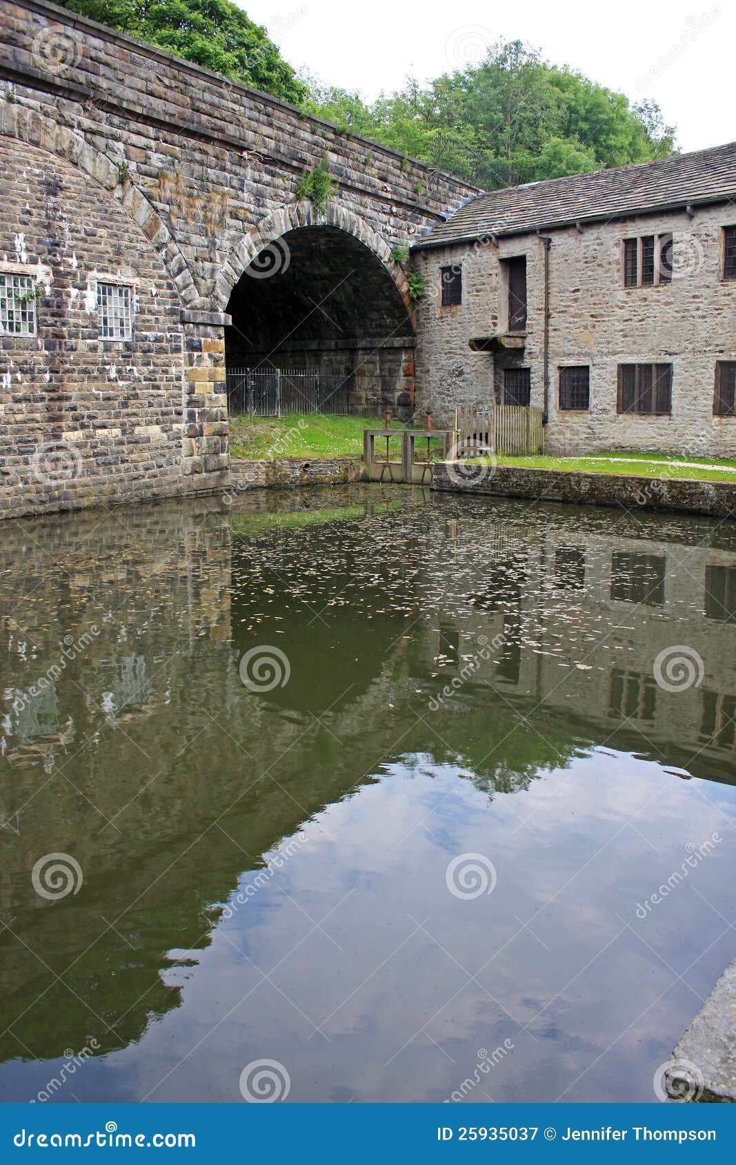 Helmshore Mill stock image. Image of viaduct, industrial - 25935037
