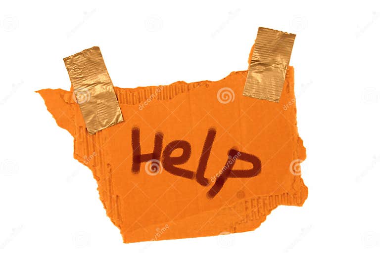 Help stock image. Image of communication, message, stress - 1061491