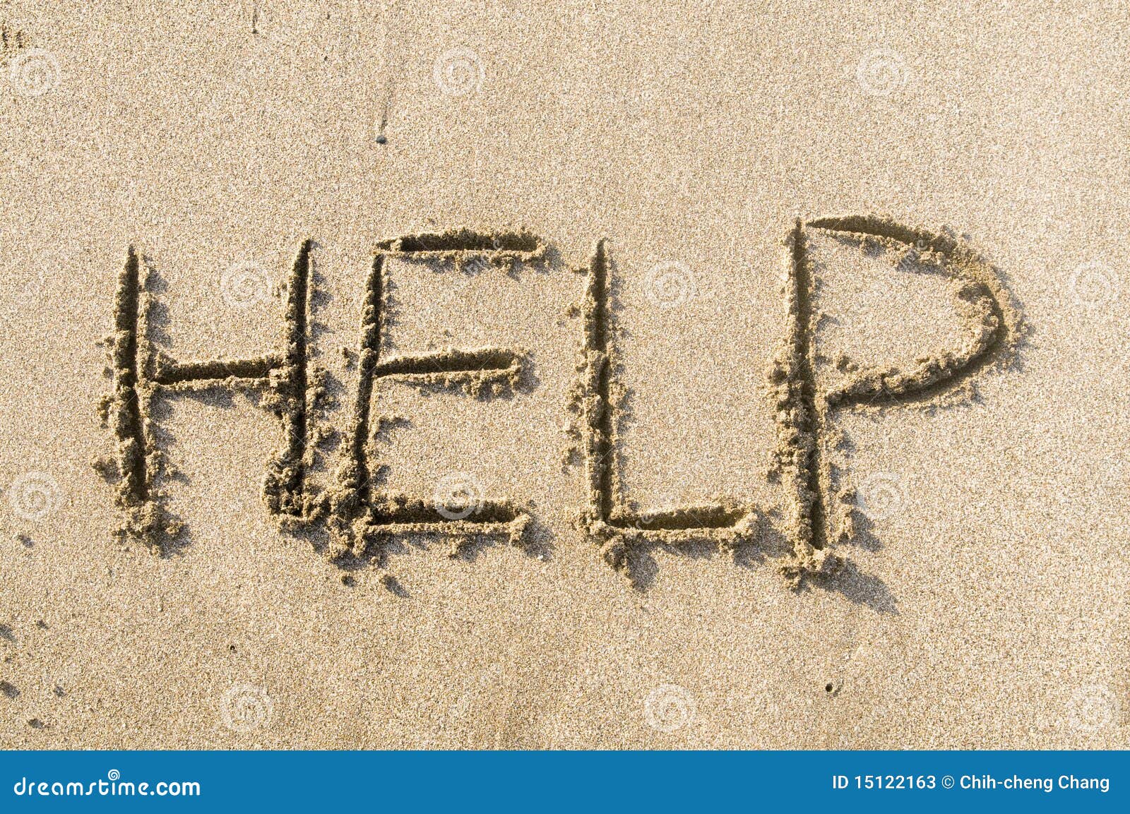 HELP stock image. Image of environment, damage, written - 15122163