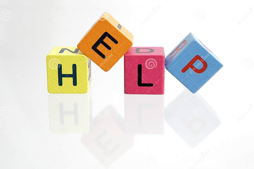 Help stock photo. Image of health, blocks, security, youth - 15945448