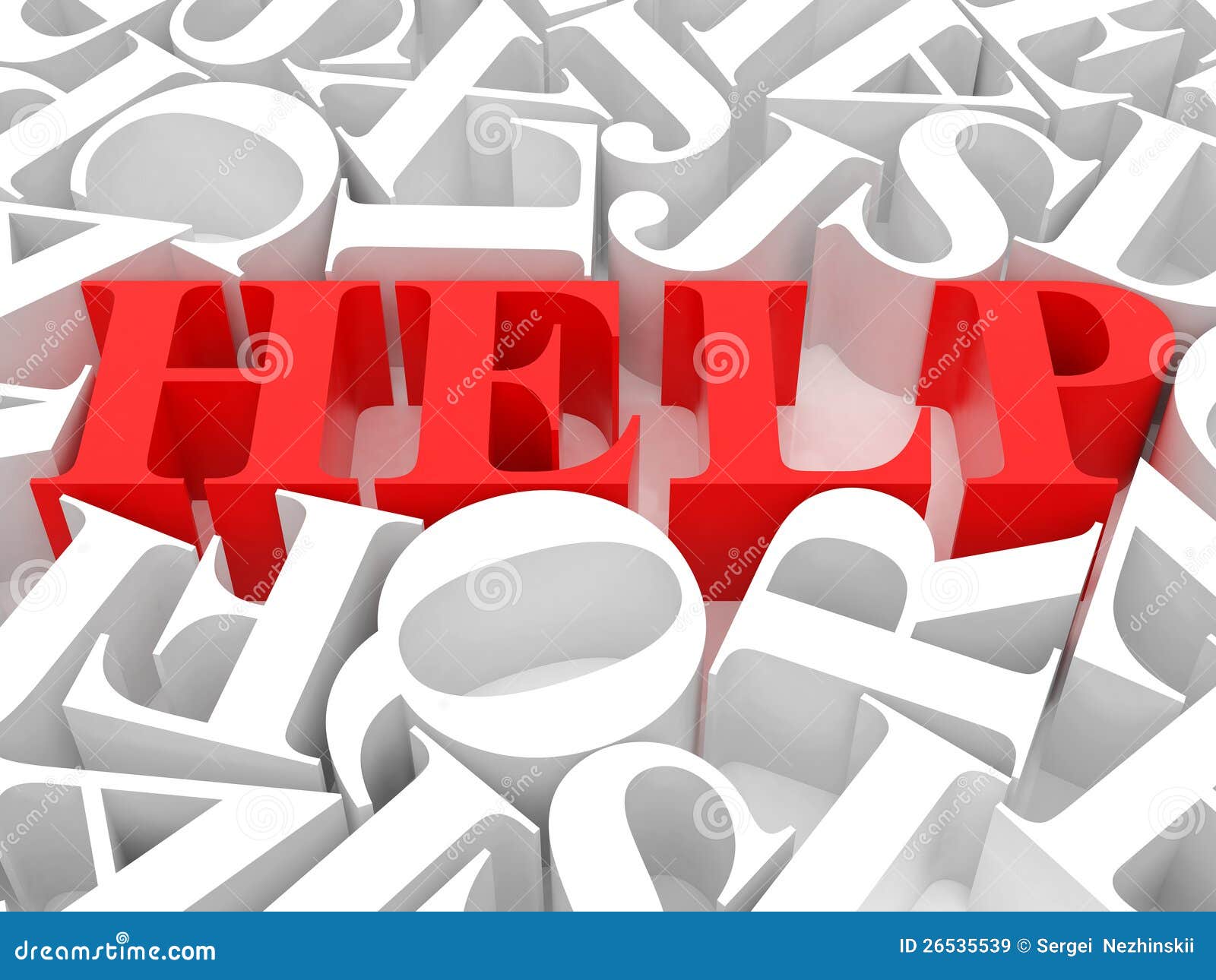 Help stock illustration. Illustration of abstract, random - 26535539