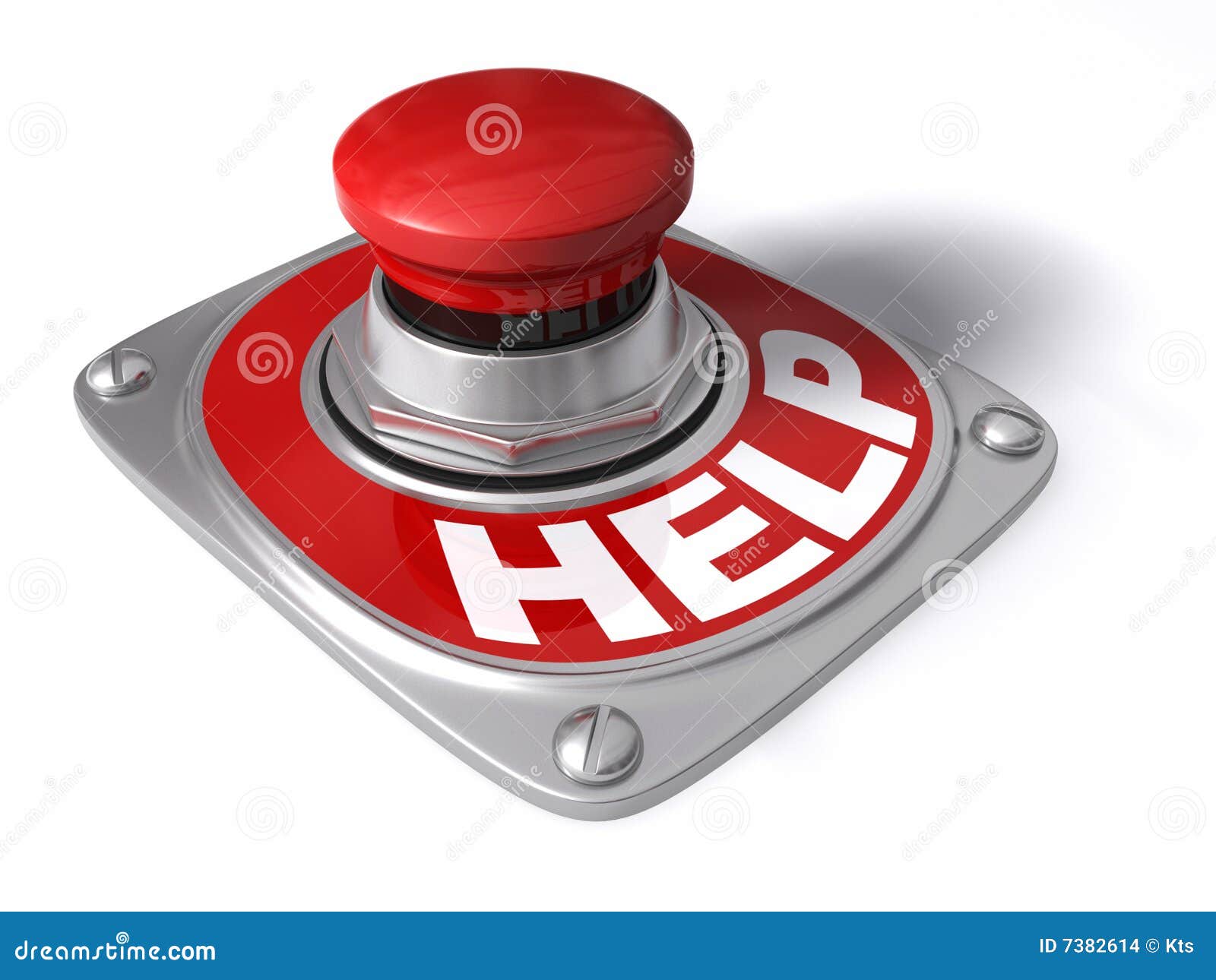 Help stock illustration. Illustration of push, request - 7382614