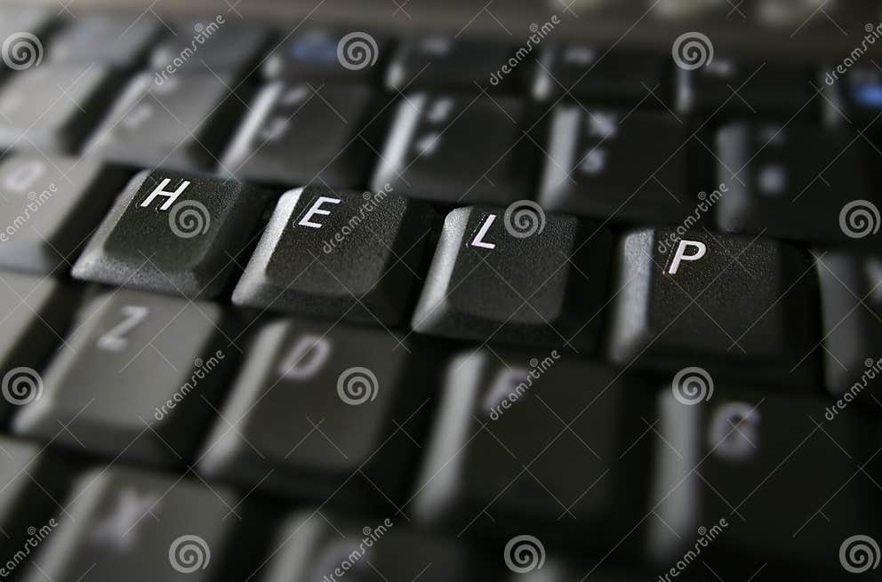 Help stock image. Image of typing, service, support, education - 8533981