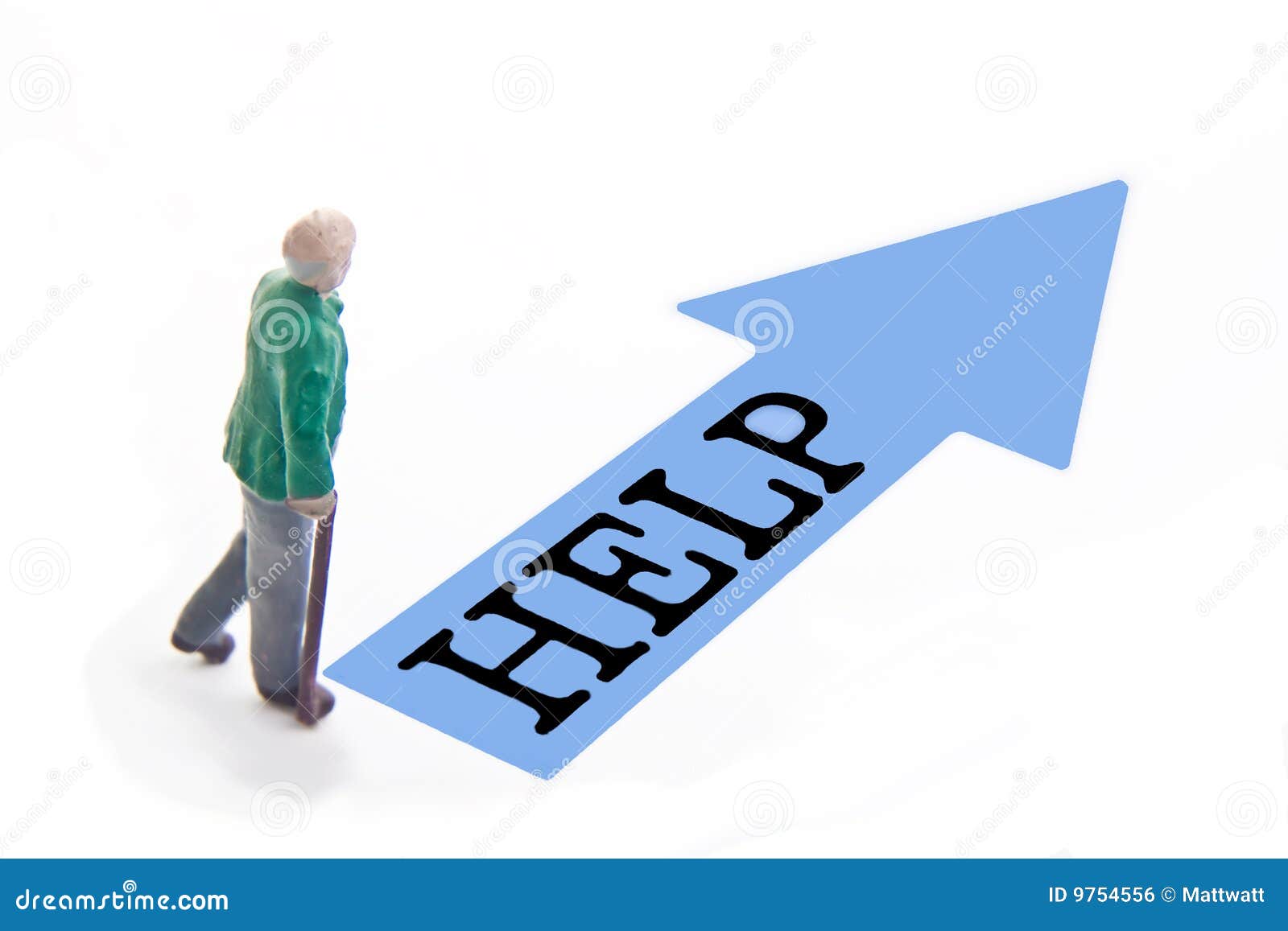 Help stock photo. Image of figure, sign, point, cane, helping - 9754556