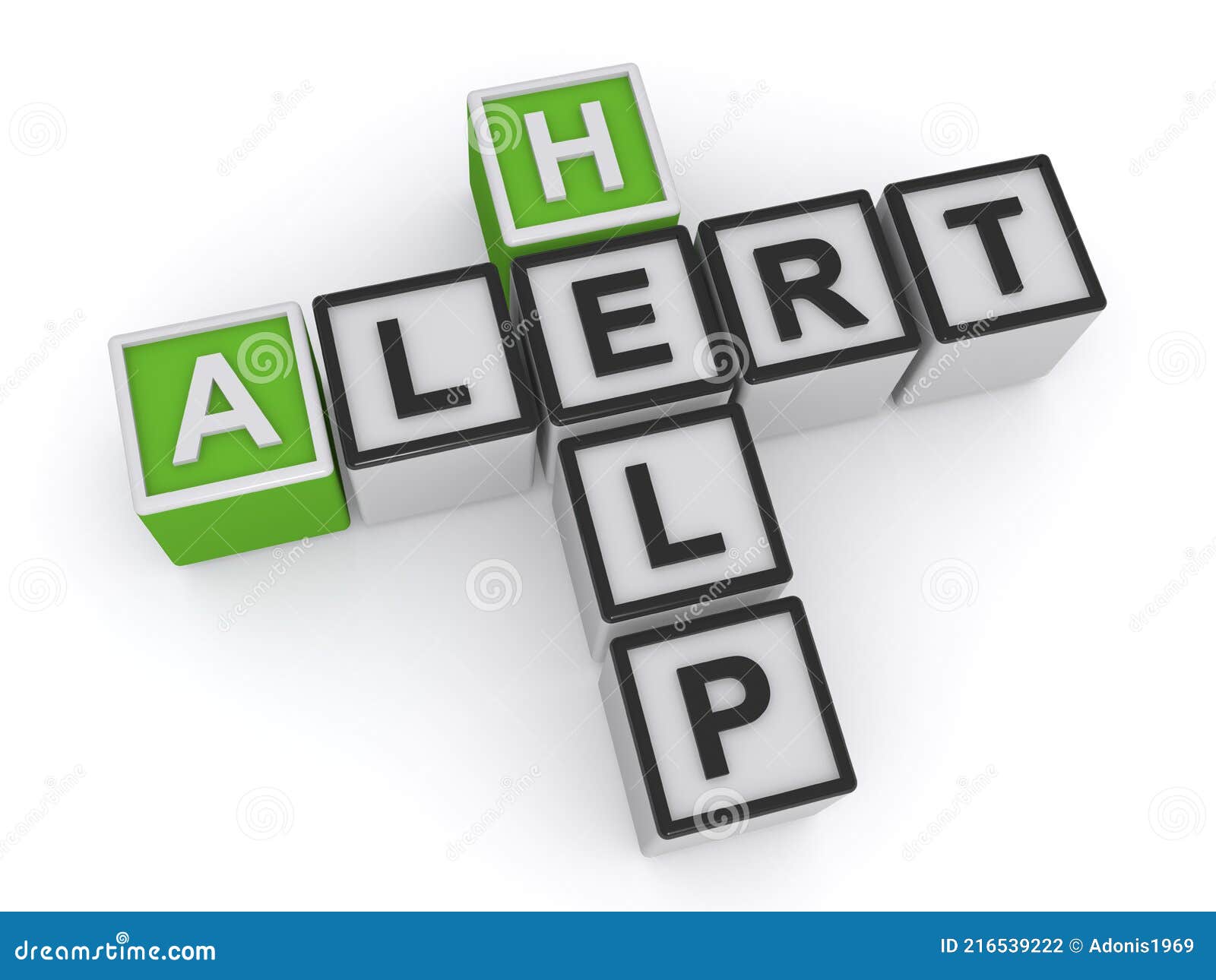 Help alert word block stock illustration. Illustration of idea - 216539222