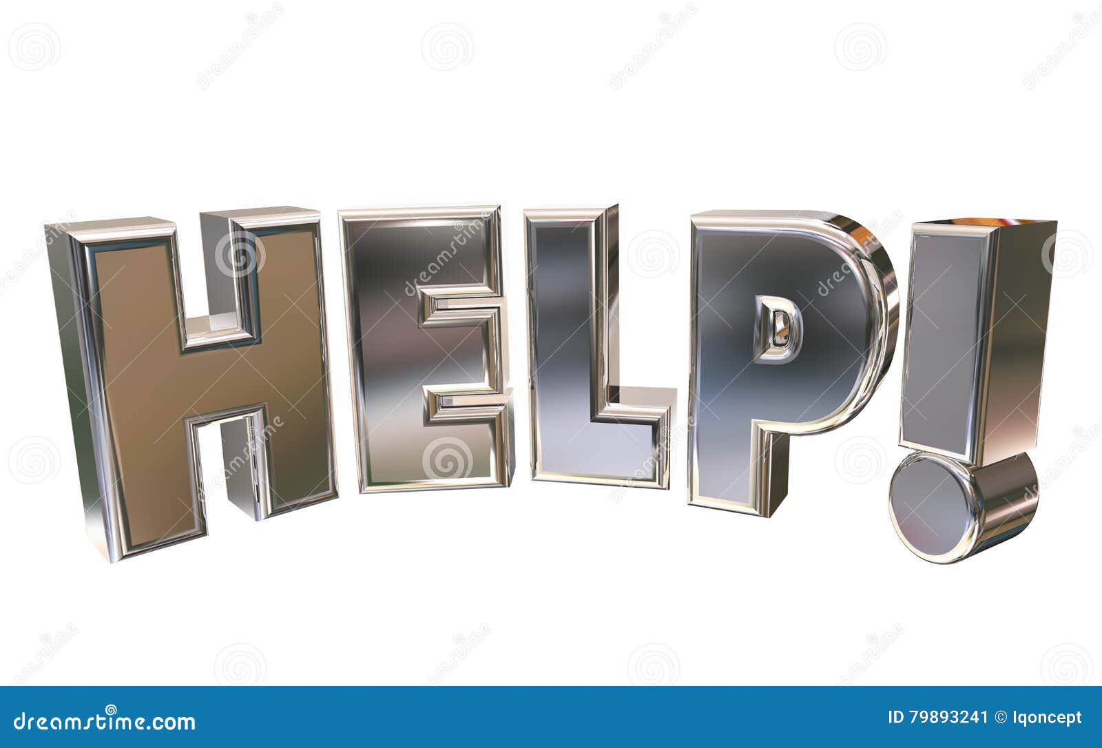 Help Assistance Support Emergency Service Word Stock Illustration ...