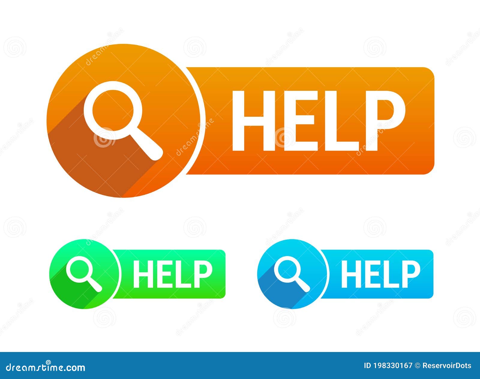 Help Banner Vector stock vector. Illustration of information - 198330167