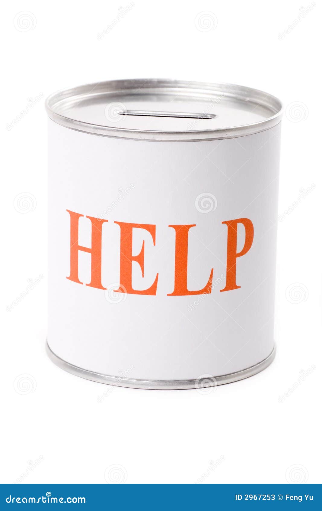 Help Box stock image. Image of isolated, cash, white, giving - 2967253