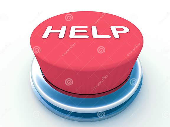 Help button stock illustration. Illustration of seek - 24354623