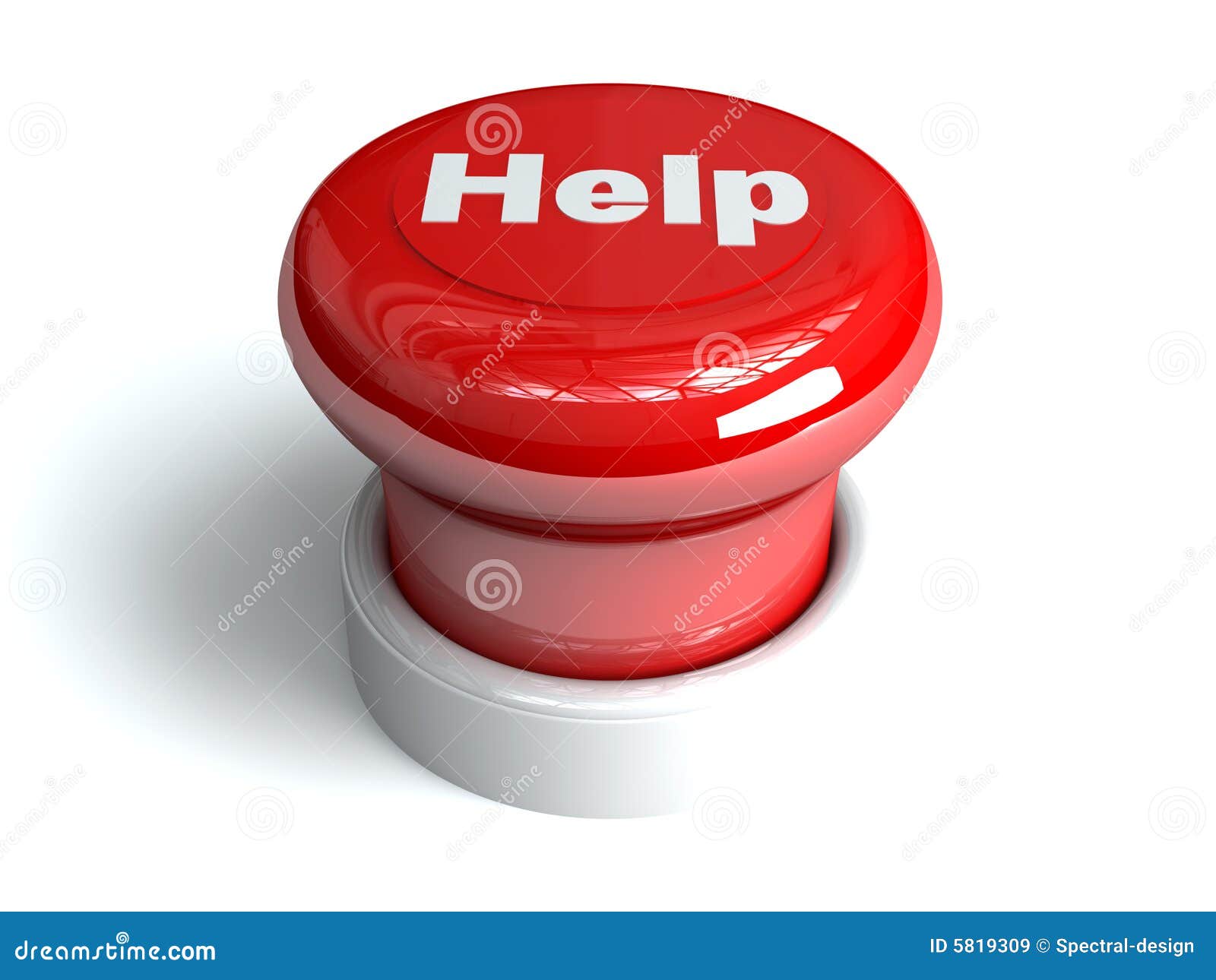 Help Button stock illustration. Illustration of rapid - 5819309