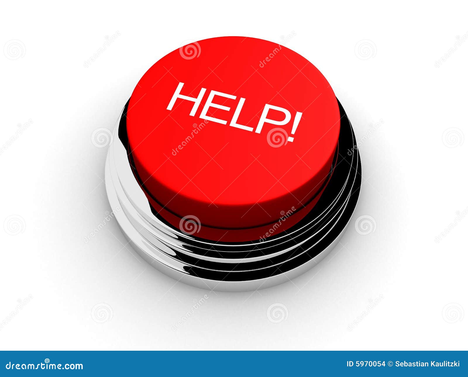 Help Button Cartoon Vector | CartoonDealer.com #22458999