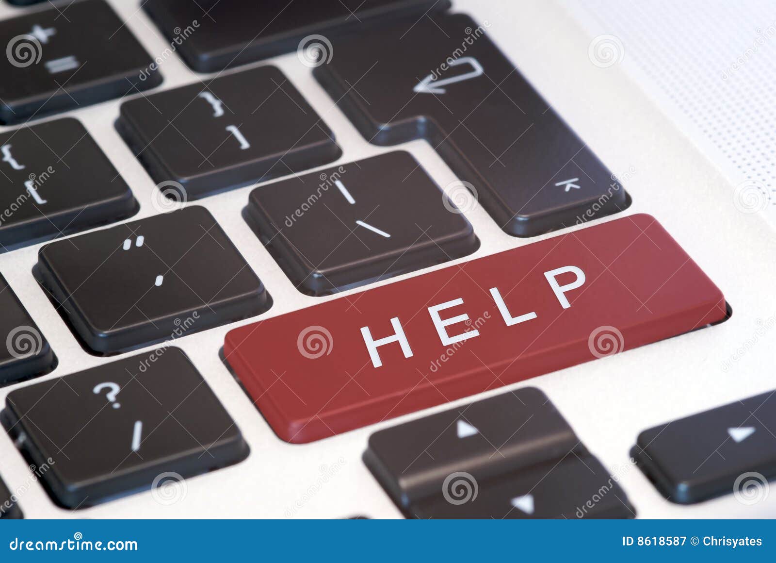 Help Button stock image. Image of enter, keypad, help - 8618587