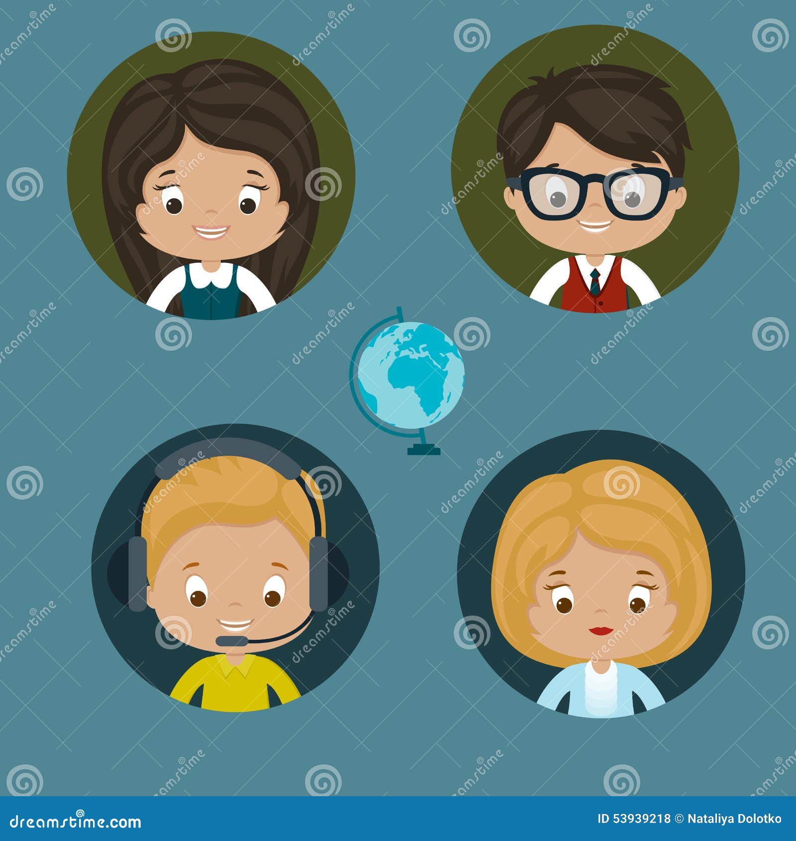 Can I Help You. Women Female People Wearing Eyeglasses. Table ...