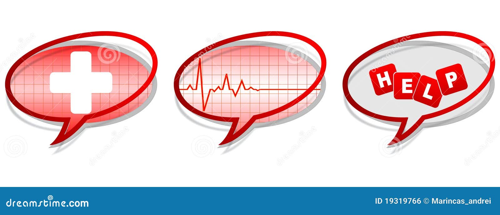 Help chat icons stock vector. Illustration of accident - 19319766