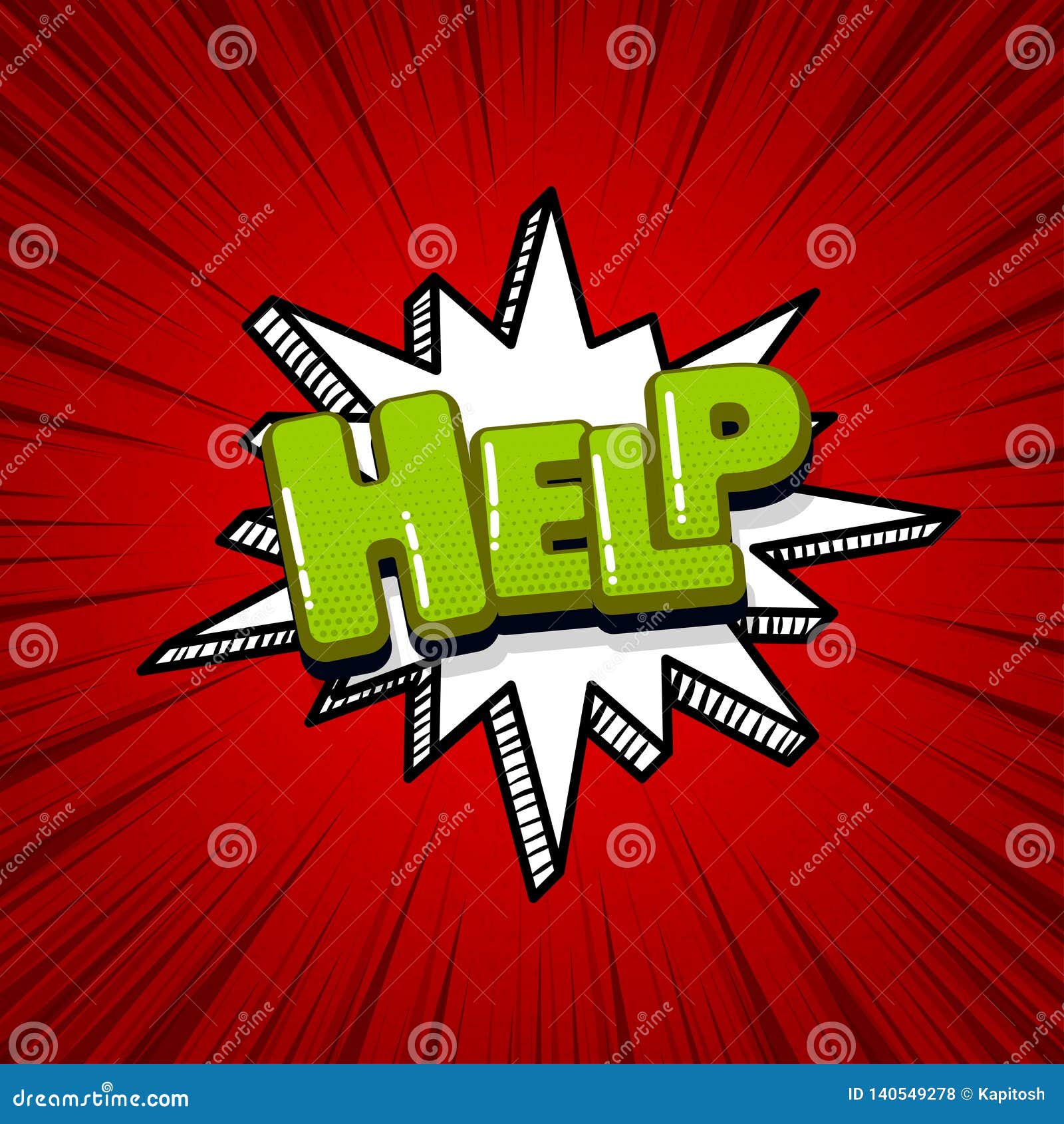 Pop art comic text stock vector. Illustration of abstract - 140549278