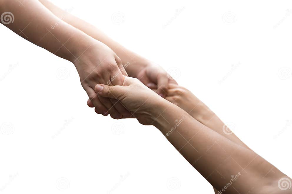 Help Concept Hand Reaching Out for Help Isolated I Stock Photo - Image ...