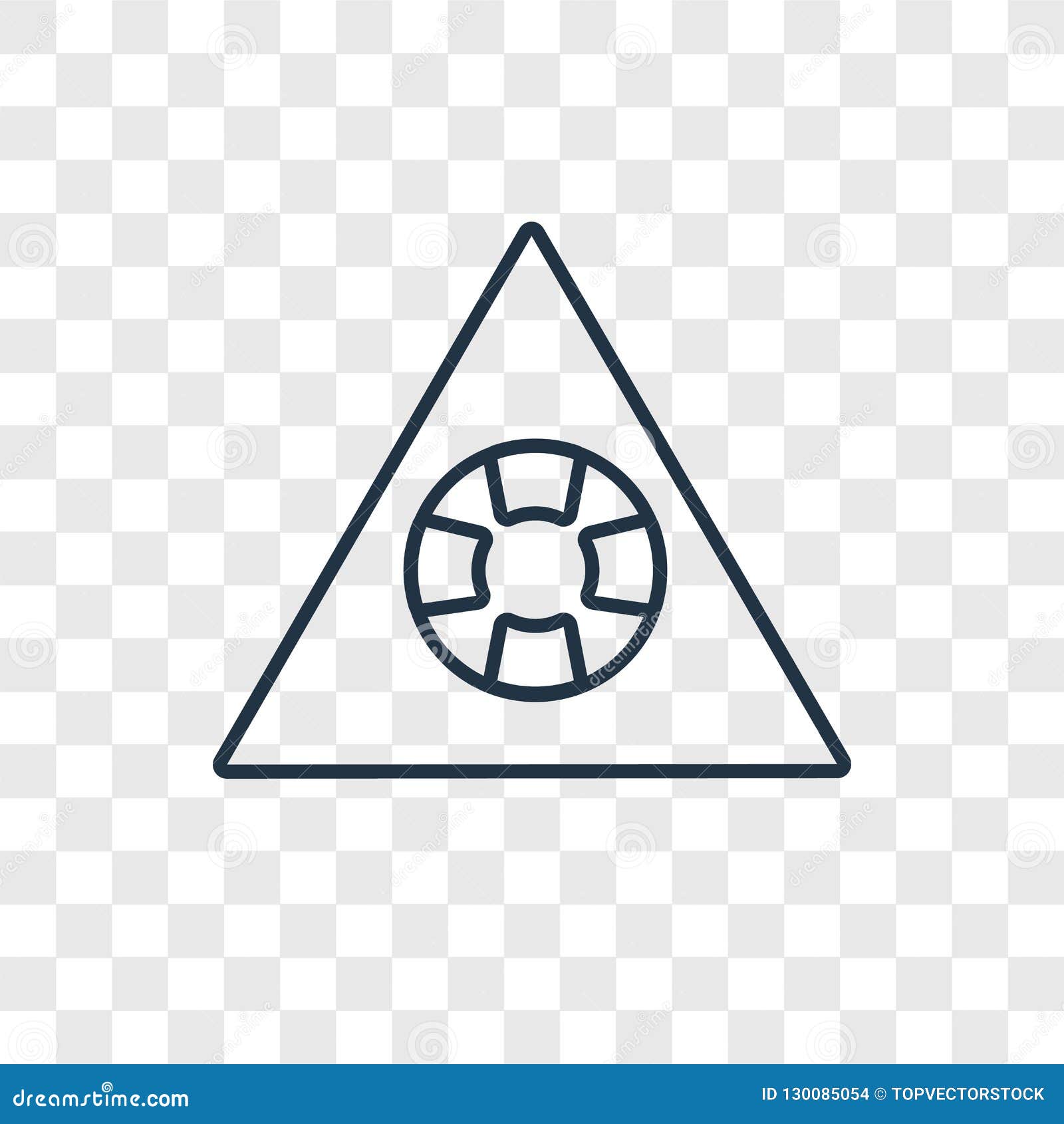 Help Concept Vector Linear Icon Isolated on Transparent Background ...