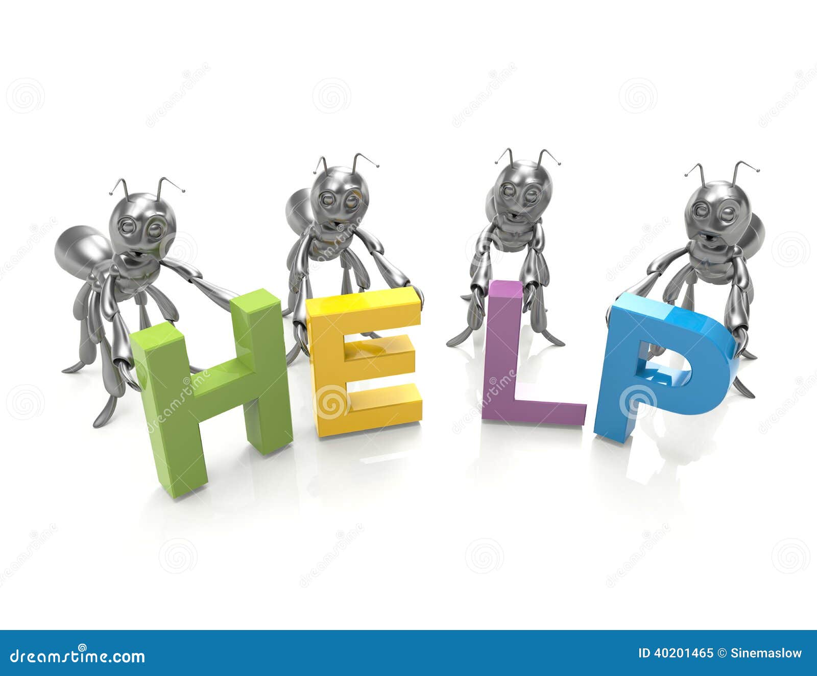 Ants And Question Mark Cartoon Vector | CartoonDealer.com #83907241