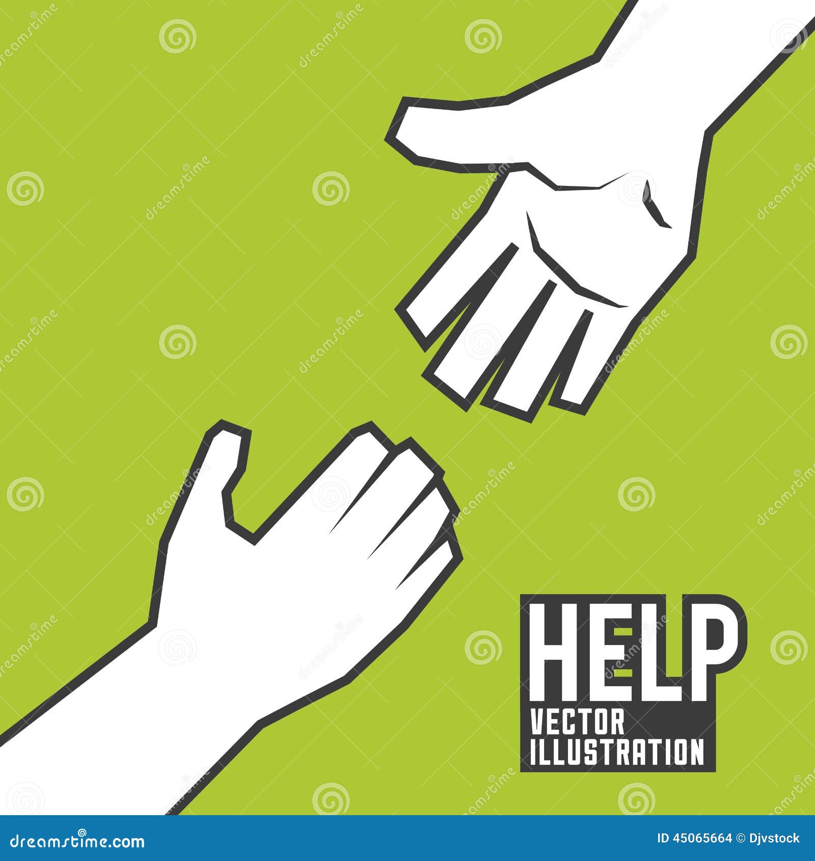 Help design stock vector. Illustration of idea, volunteer - 45065664