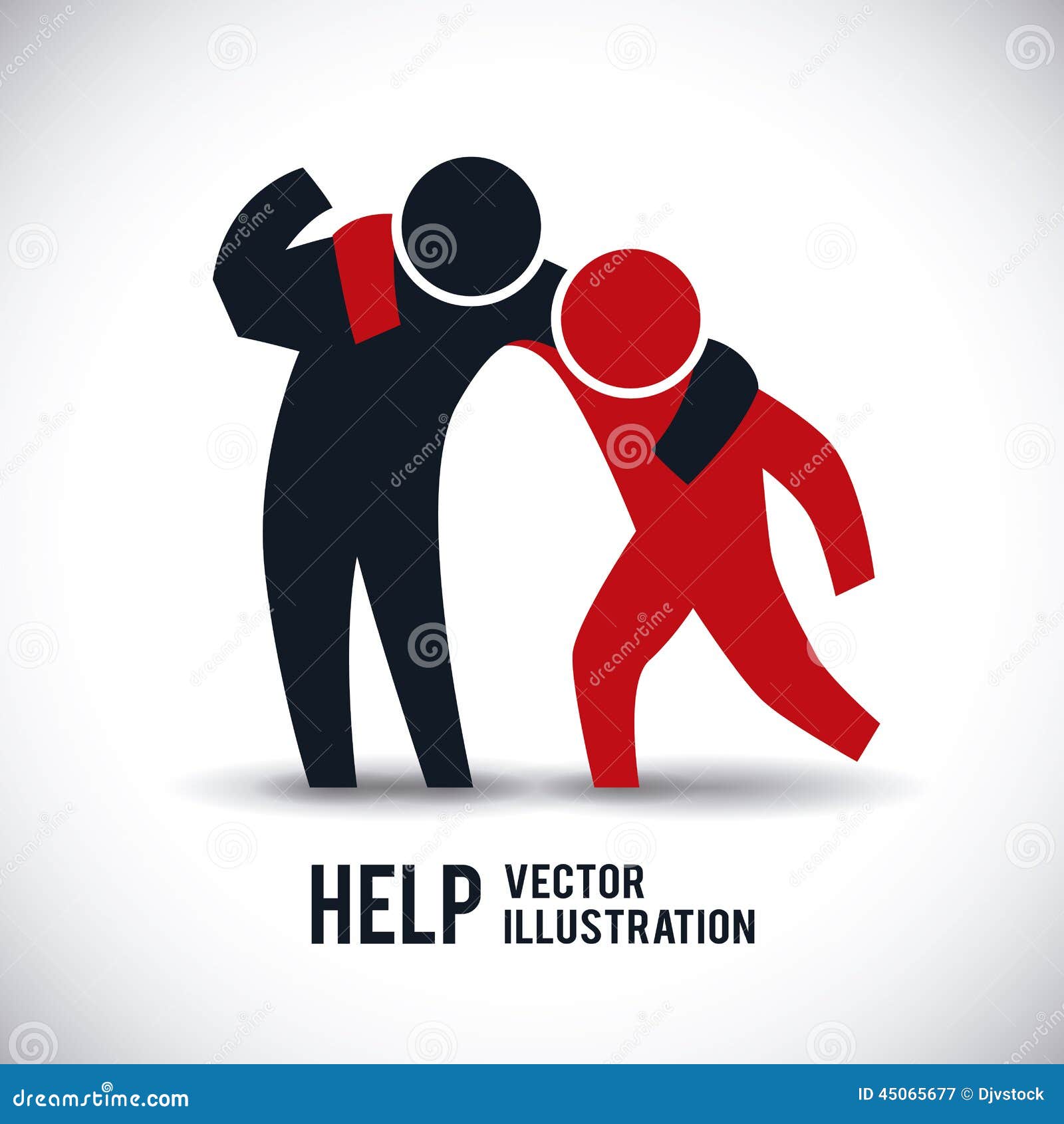 Help Design Stock Vector - Image: 45065677