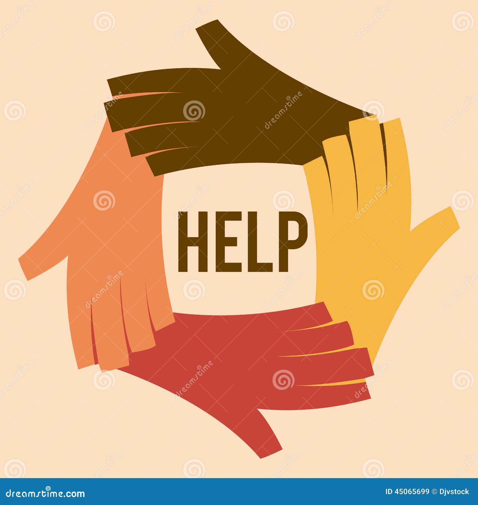 Help design stock vector. Illustration of human, silhouette - 45065699