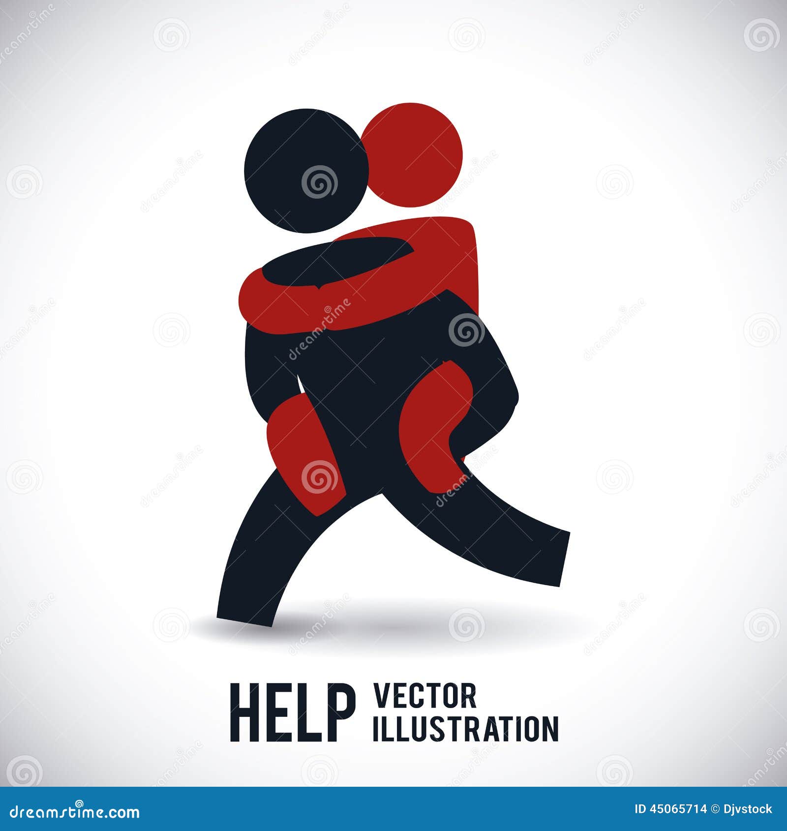 Help design stock vector. Illustration of symbol, hand - 45065714