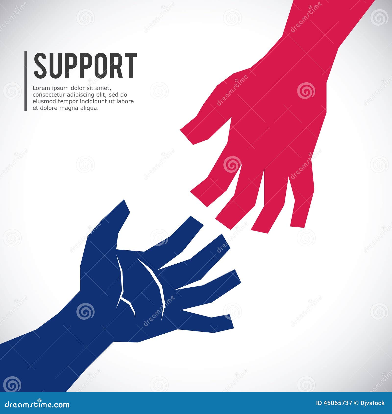 Help design stock vector. Illustration of idea, assistance - 45065737