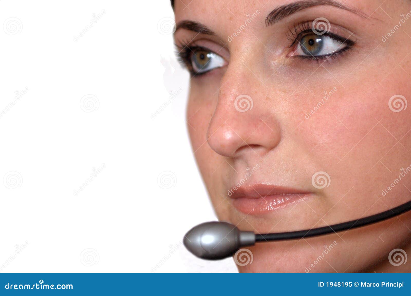 Help-desk stock image. Image of businesswoman, good, eyes - 1948195