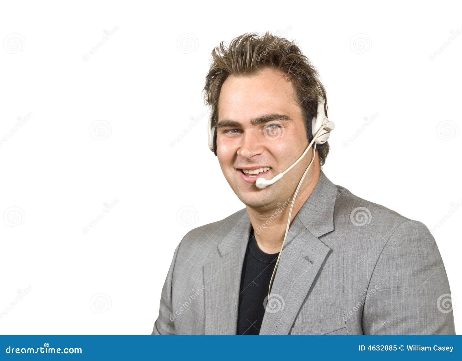Help desk stock image. Image of conversation, attractive - 4632085
