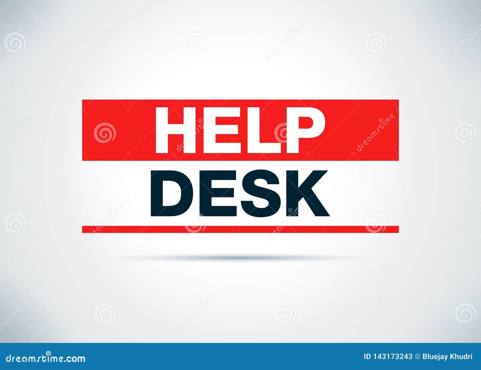 Help Desk Abstract Flat Background Design Illustration Stock ...