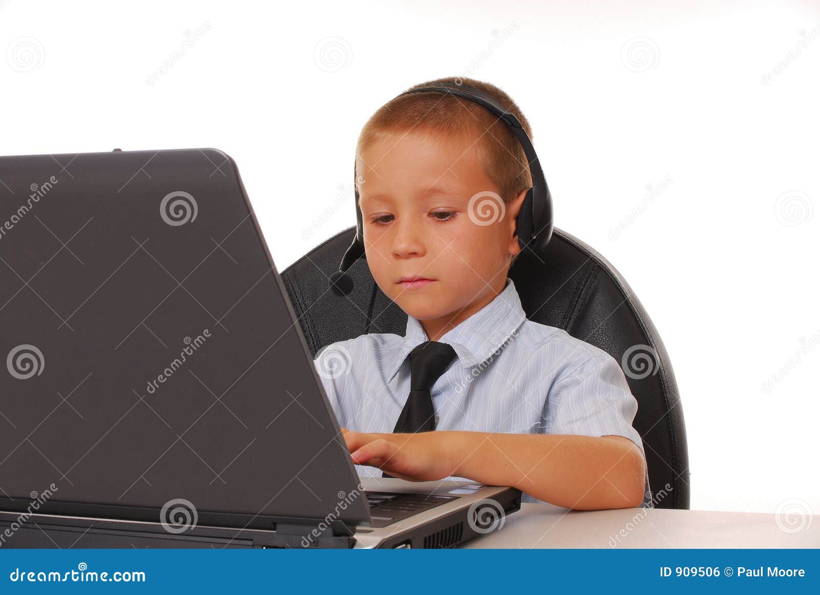 Help Desk Boy stock photo. Image of help, office, child - 909506