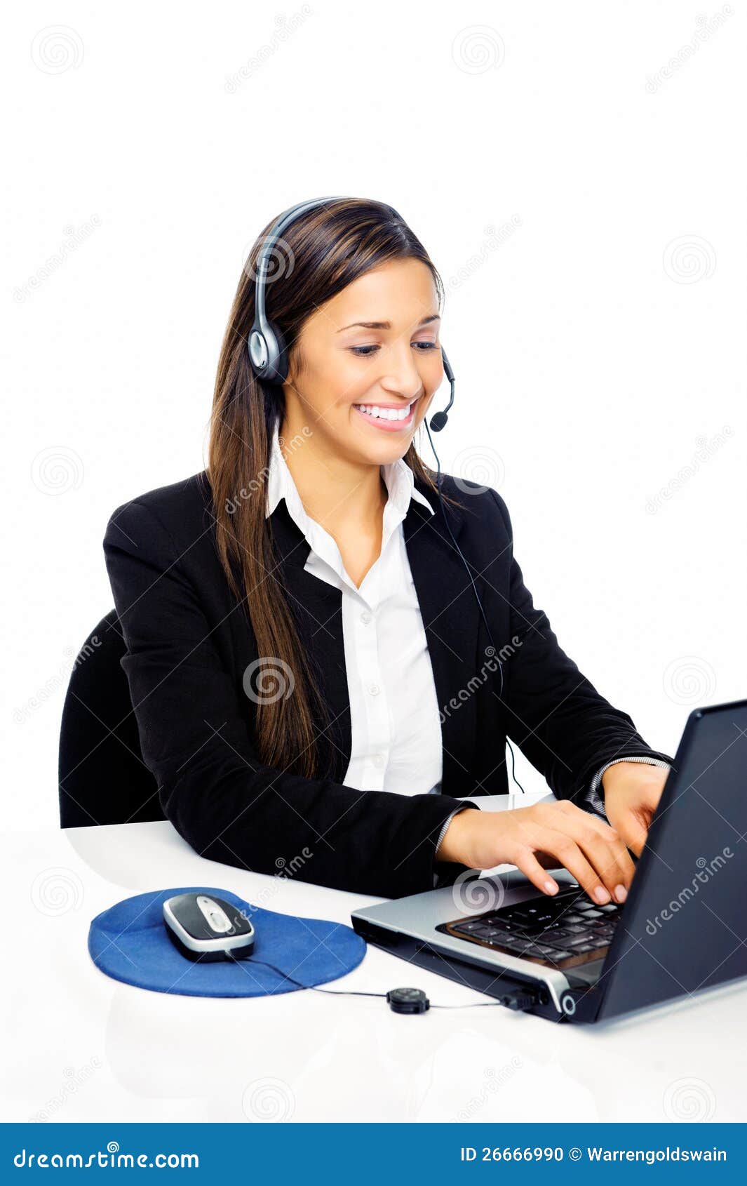 Help desk call center stock photo. Image of phone, portrait - 26666990