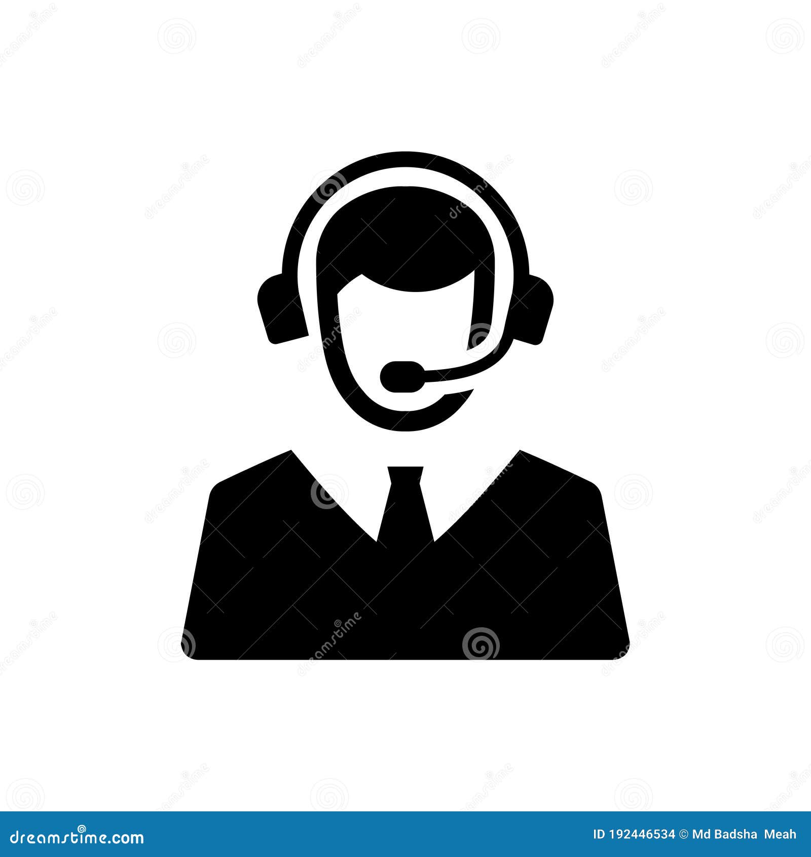 Help Desk Icon stock vector. Illustration of helpdesk - 192446534