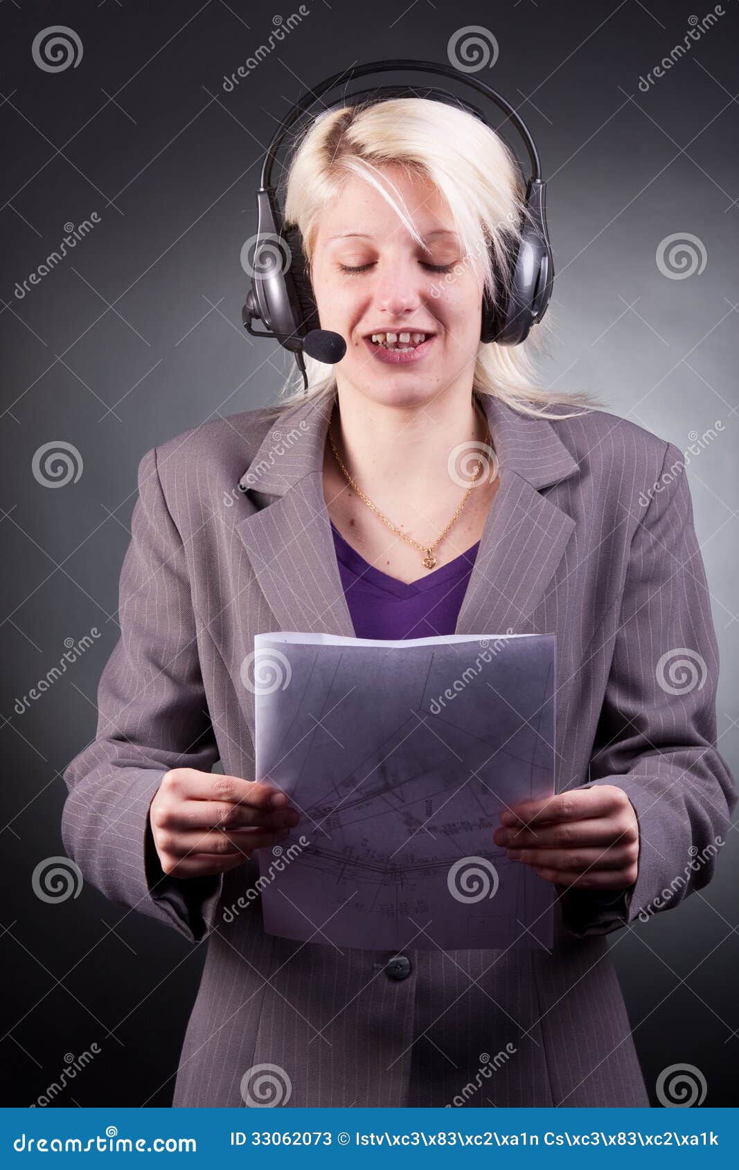 Help desk service stock image. Image of microphone, attractive - 33062073