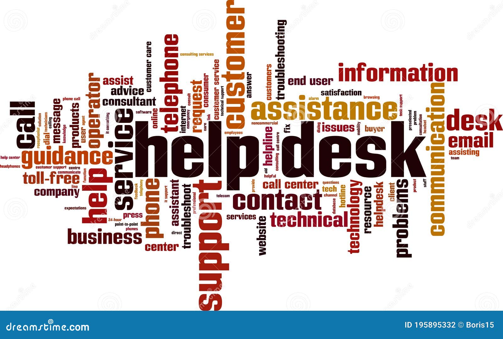 Help desk word cloud stock vector. Illustration of satisfaction - 195895332