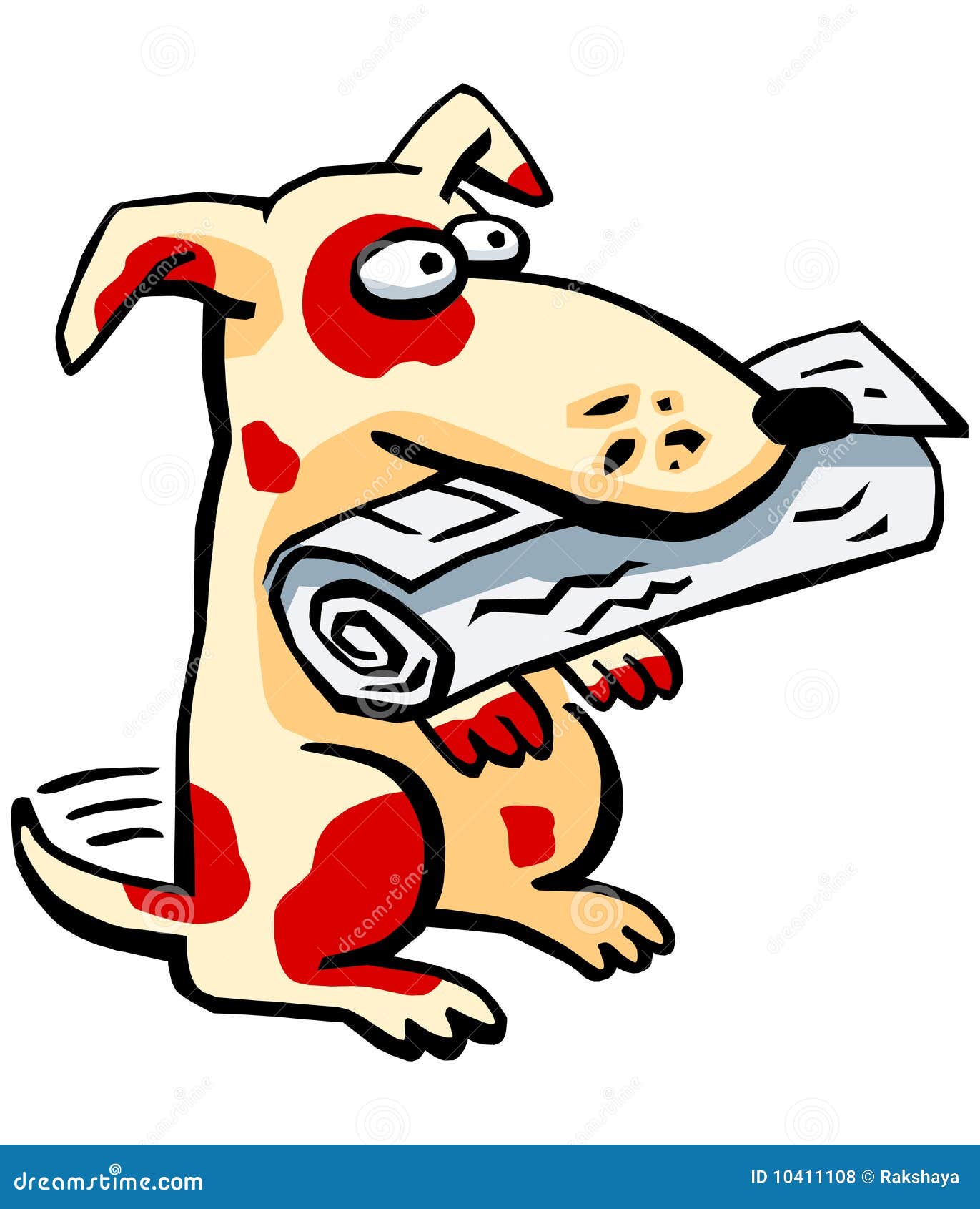 Help dog stock illustration. Illustration of companion - 10411108