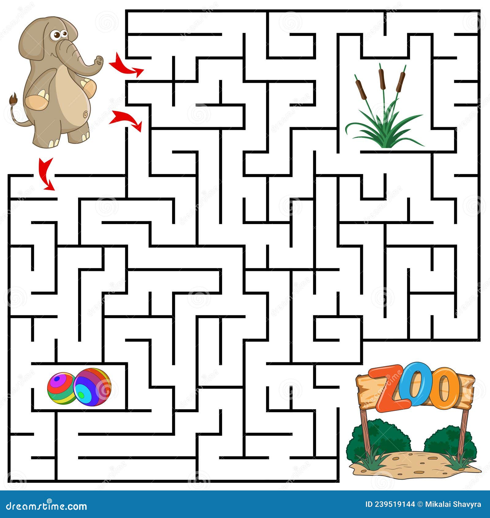 Grass Maze Royalty-Free Stock Image | CartoonDealer.com #27237988