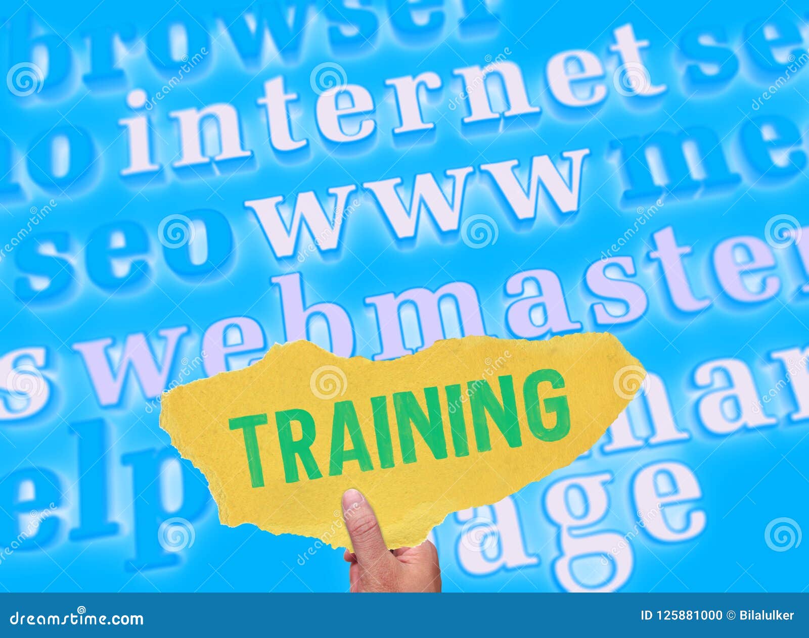 Training, question mark stock photo. Image of network - 125881000