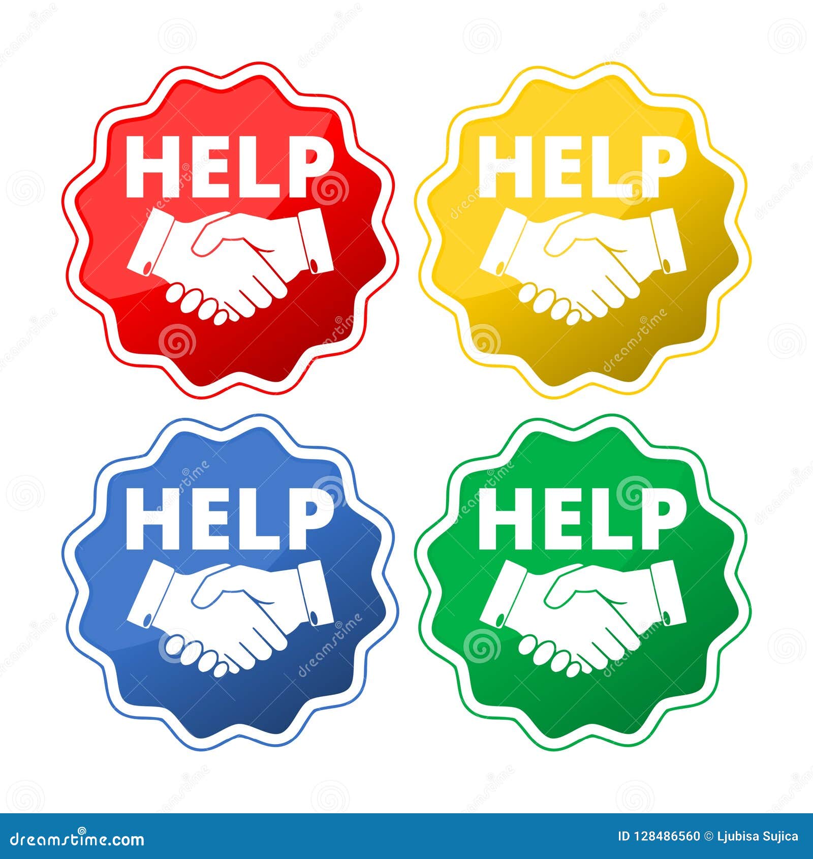 Help Hand Icon.Help Hand Icon Vector Stock Vector - Illustration of ...