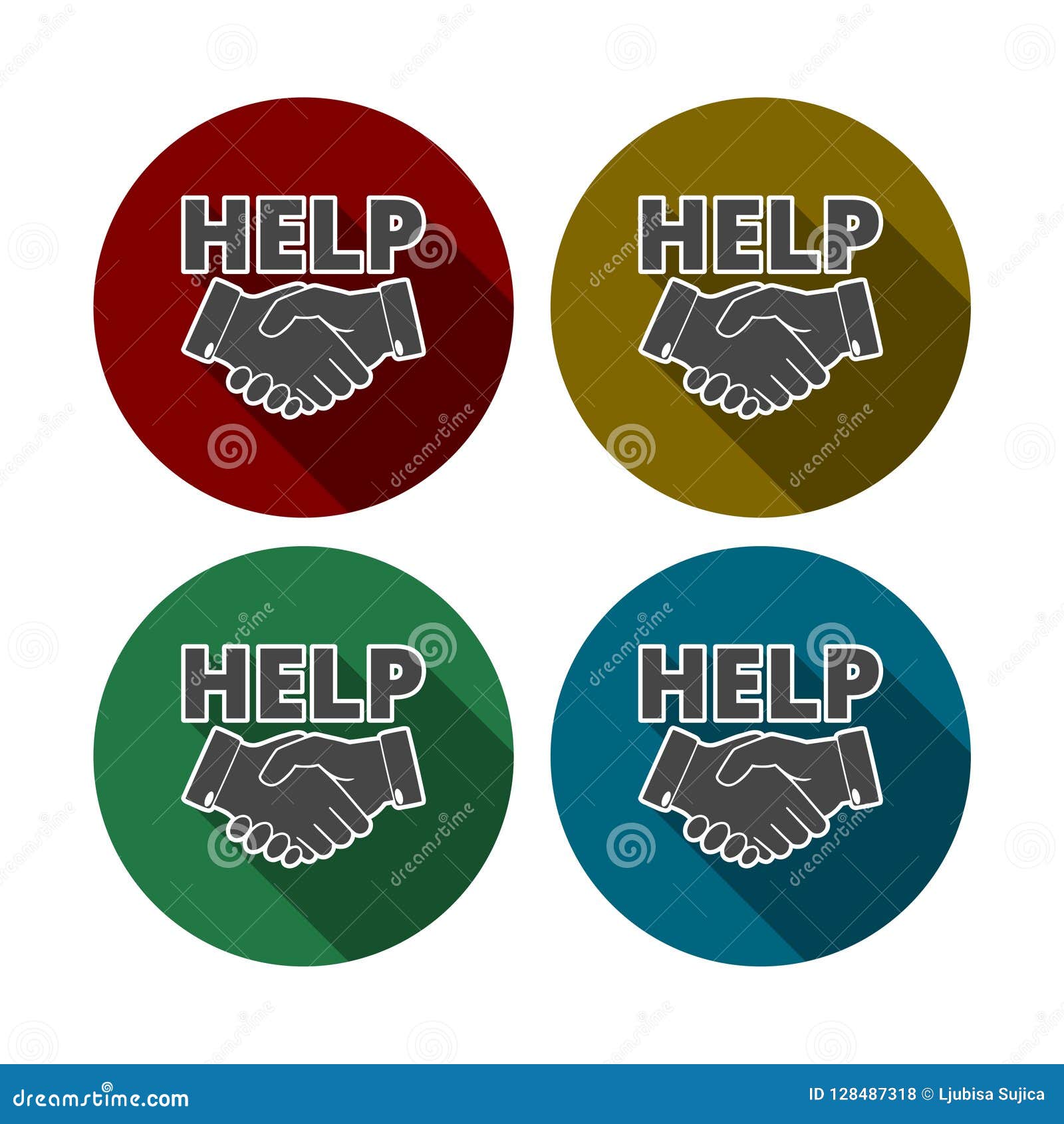 Help Hand Icon.Help Hand Icon Vector Stock Vector - Illustration of ...