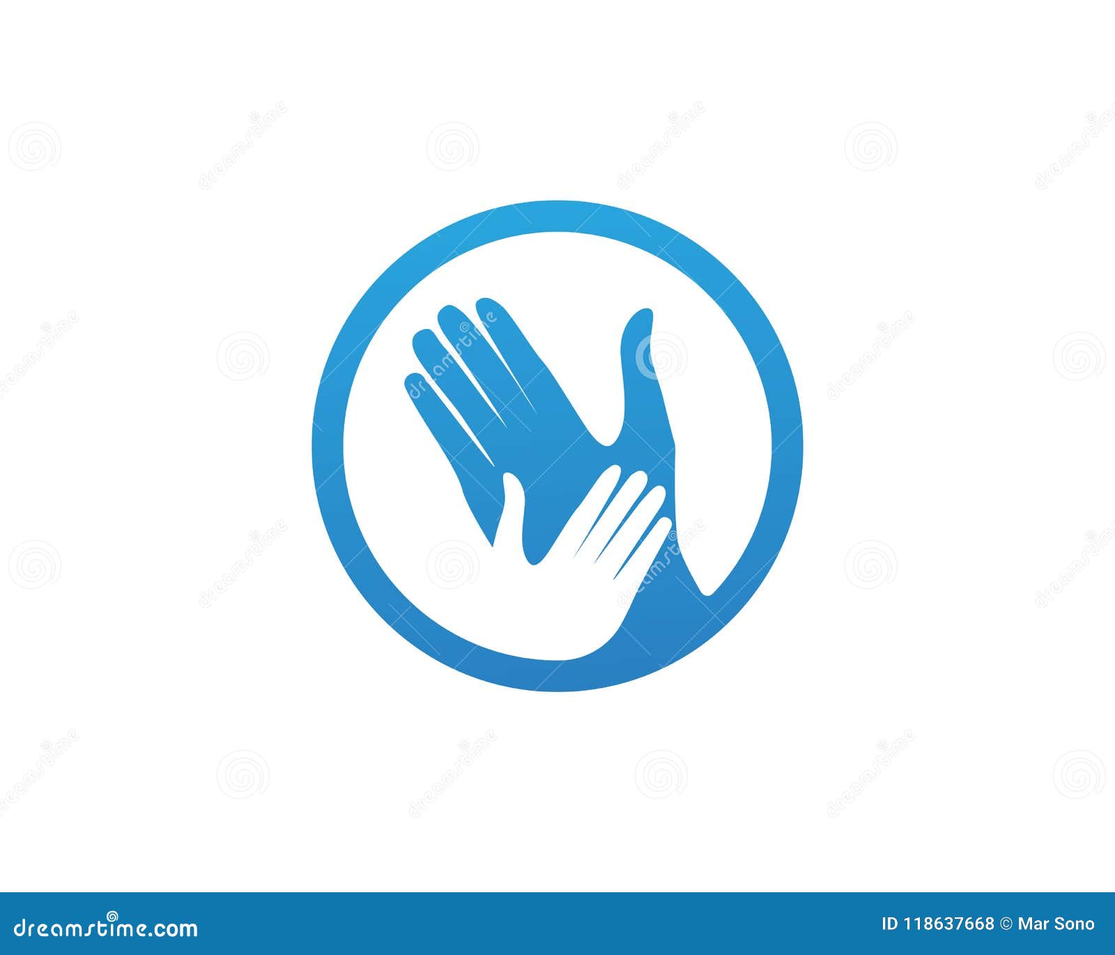Help Hand Logo and Vector Template Symbols Stock Vector - Illustration ...