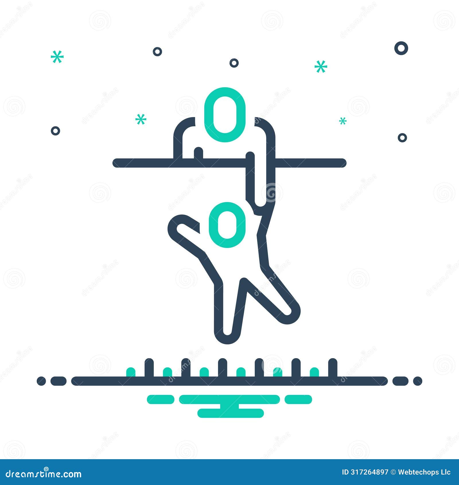 Mix Icon for Help, Helping and People Stock Vector - Illustration of ...