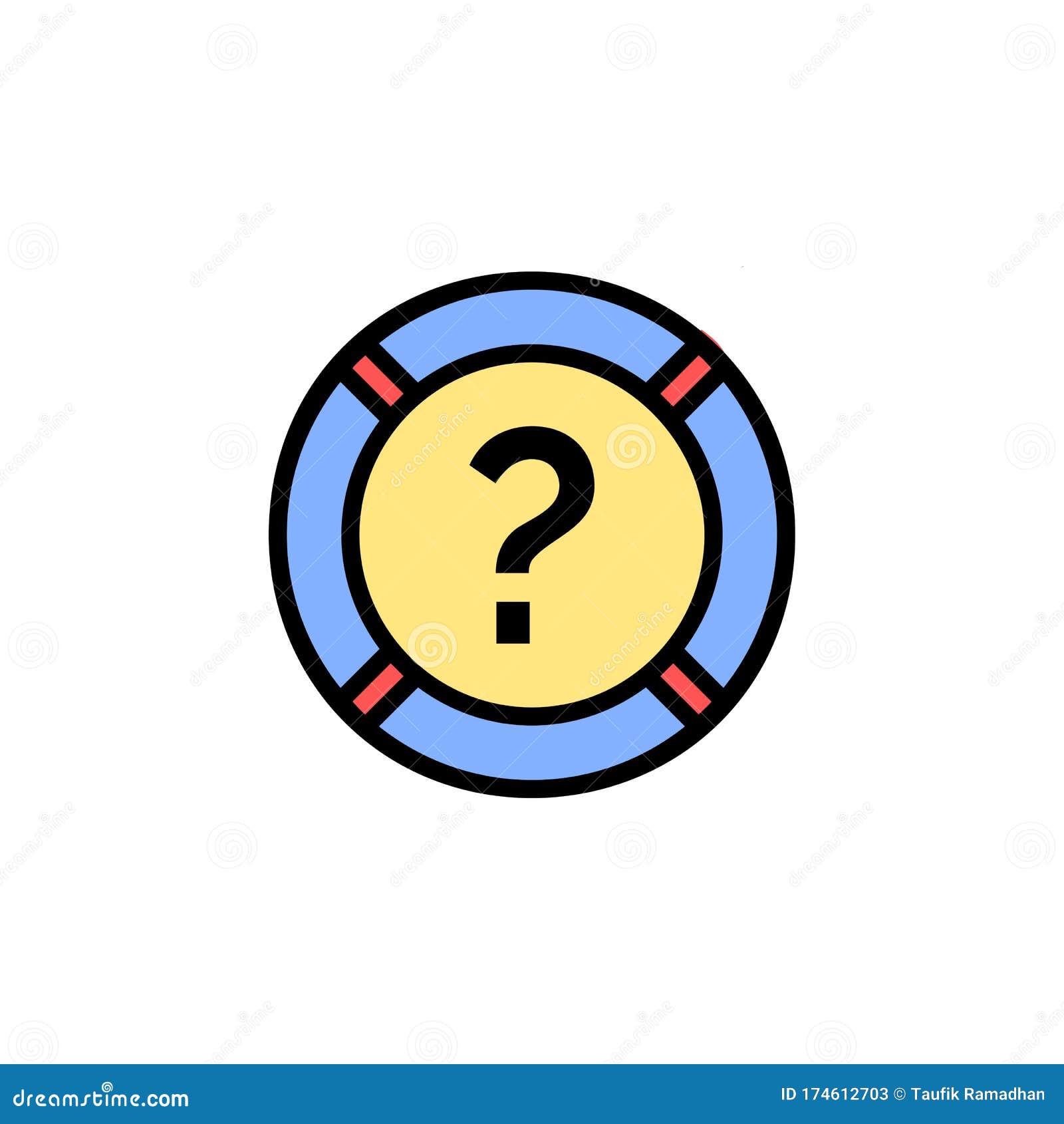 Help Icon. Online Learning Icon. Perfect for Application, Web, Logo and ...