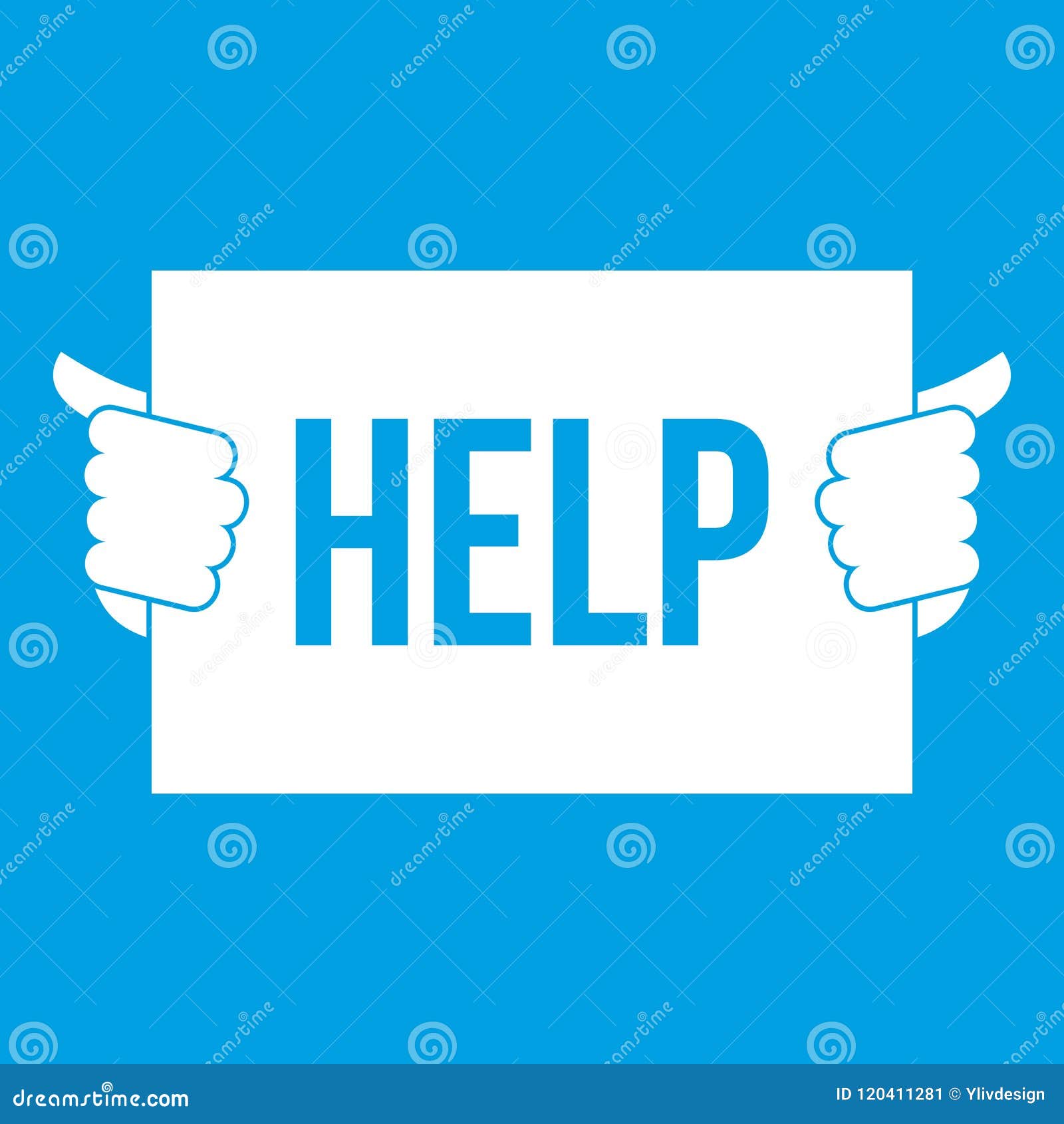 Help icon white stock vector. Illustration of coin, donate - 120411281